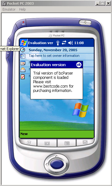 Math Expression Parser COM Component - bcParserX